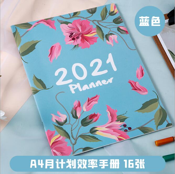 2pcs/set *A4 Monthly Agenda Planner Notebook Journ... – Grandado