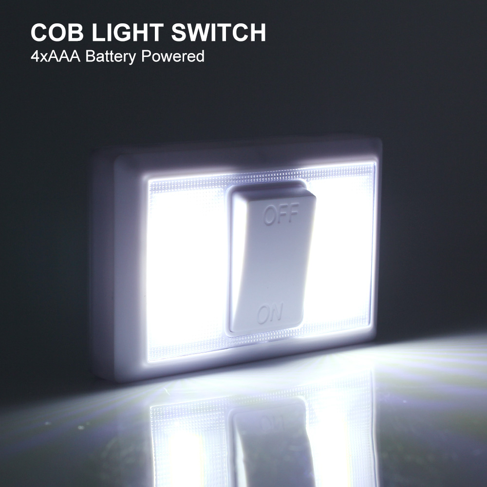 Draagbare COB LED Wall Night Lights met Schakelaar... – Grandado