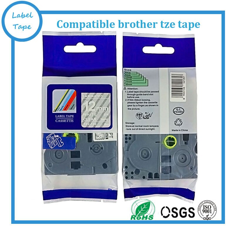 Tze135 Tze-135 Tze 135 12mm tz tape Compatible Bro... – Grandado
