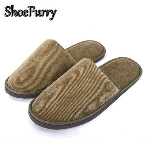 Skopelsede vintertøfler afslappet hjemmesko mand b... – Vicedeal