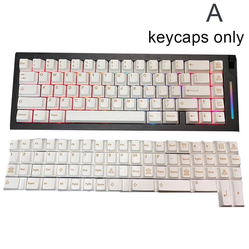 135 Key/Set GMK Minimall Civilizations Keycaps PBT... – Grandado