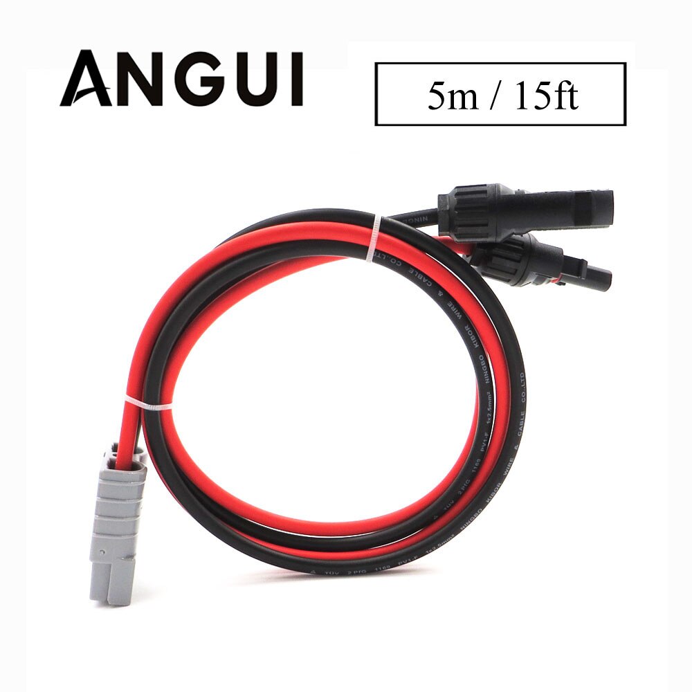 15ft 5m SH50 Plug 50A 600V Extend cable solar cabl... – Grandado