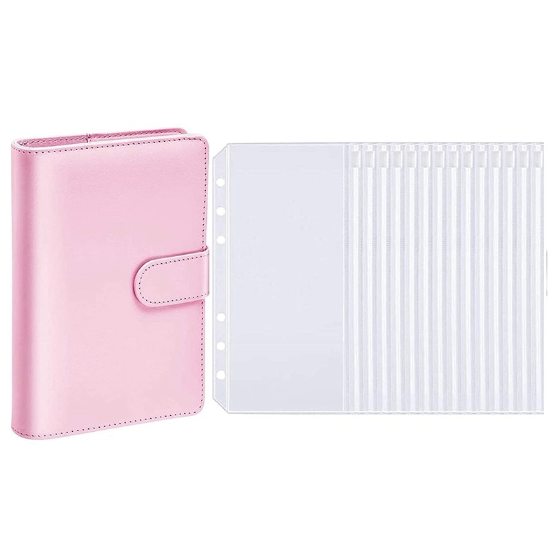 A6 PU Leather Notebook Binder Cover, Binder Cover ... – Vicedeal