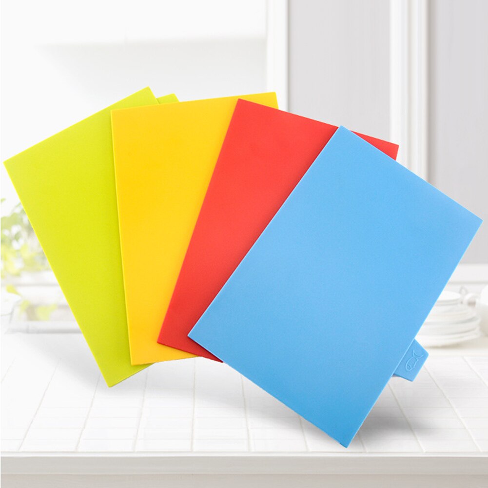 4Pcs Colour Coded Chopping Board Set Kitchen Non-s... – Grandado