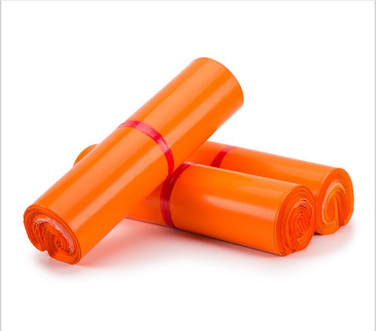 50 Stuks Oranje Plastic Bag Thicken Opbergtas Wate... – Grandado