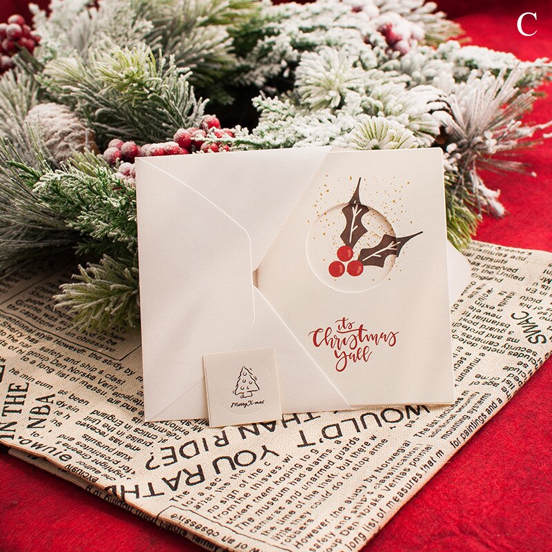 Hohl Frohe Weihnachten Postkarte Gruß Karte Weihna... – Vicedeal Hohl Frohe Weihnachten Postkarte Gruß Karte Weihna... – Vicedeal