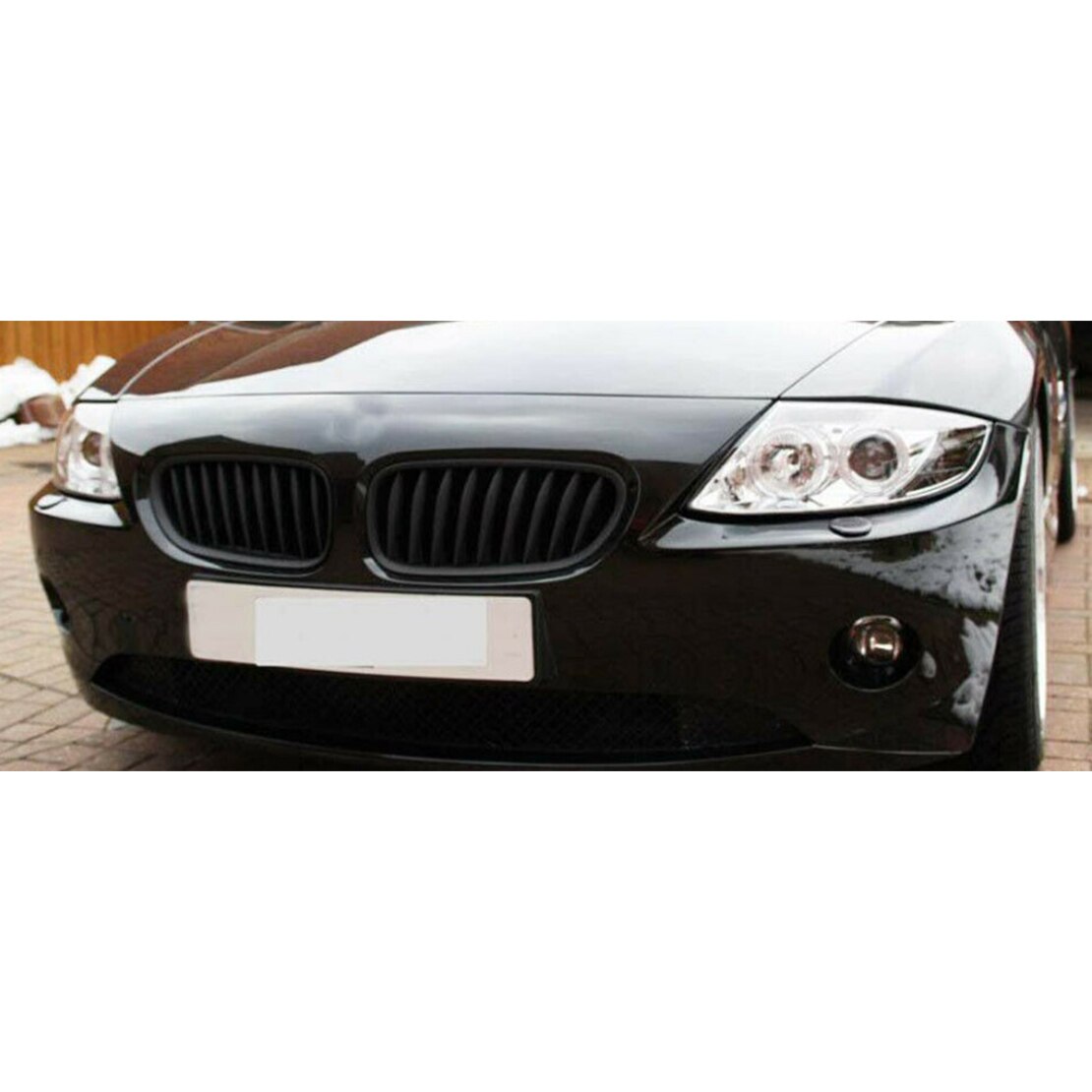 1 Paar Auto Glossy Black Front Nier Roosters Fit V... – Grandado