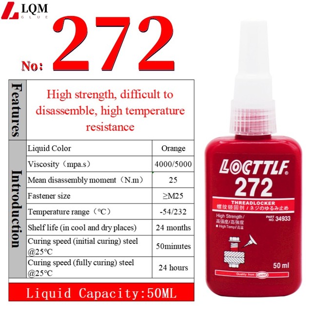 Threadlocker glue locttlf 243 seal Fill the gap An... – Vicedeal