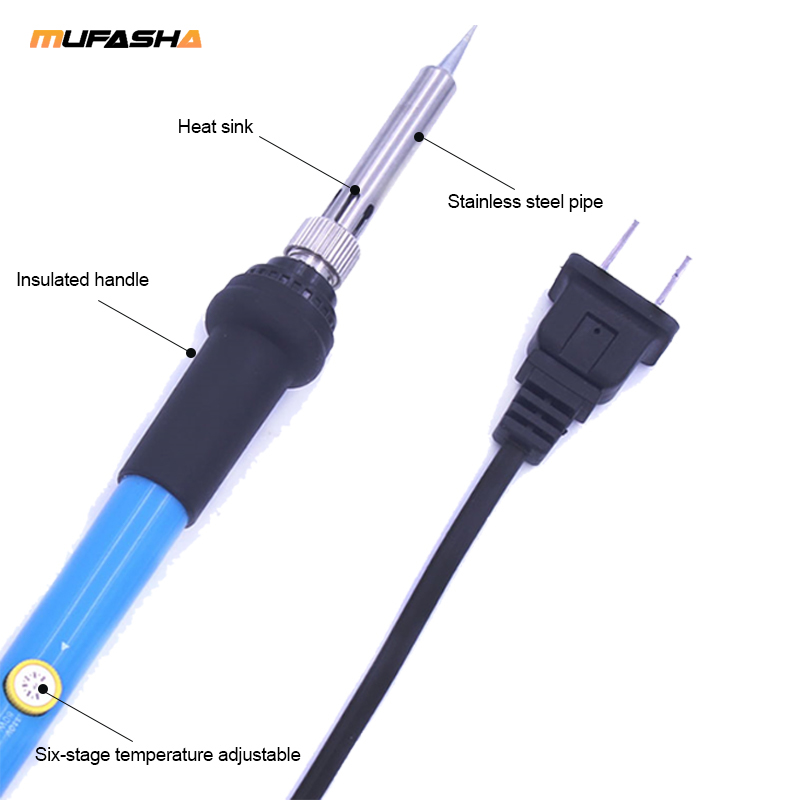 Adjustable Electric Hand Soldering Iron 110V and 2... – Grandado