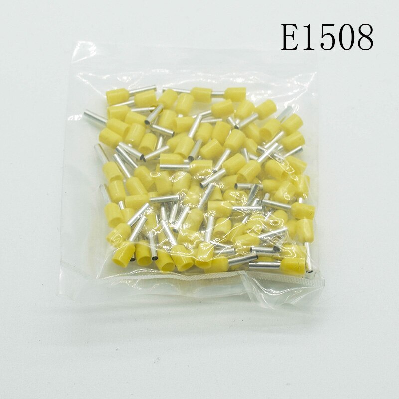 E1508 Buis isolerende Geïsoleerde terminals 1.5MM2... – Grandado