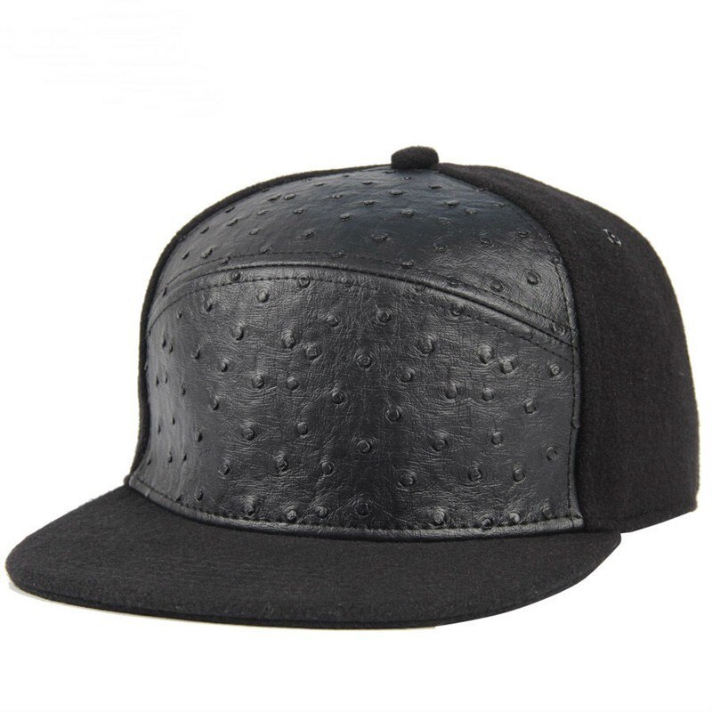 Adult Winter Warm Felt Flat Snapback Hats Men and ... – Grandado