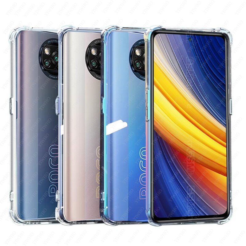 Funda transparente para Xiaomi Mi poco x3 Pro, Poc... – Grandado