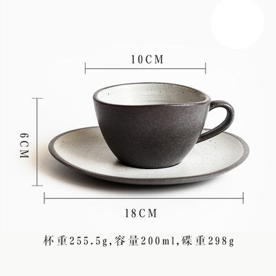 KINGLANG Single Nordic Style Retro Ceramic Plate F... – Vicedeal