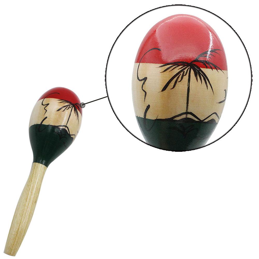 IRIN 1 Pair Wooden Maracas Rumba Shakers Rattles M... – Grandado