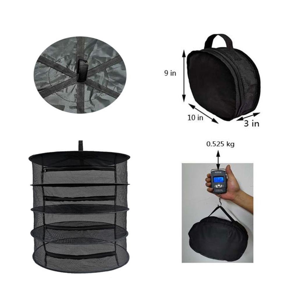 4 Layers 61CM Herb Drying Net Folding Fishing Net ... – Vicedeal