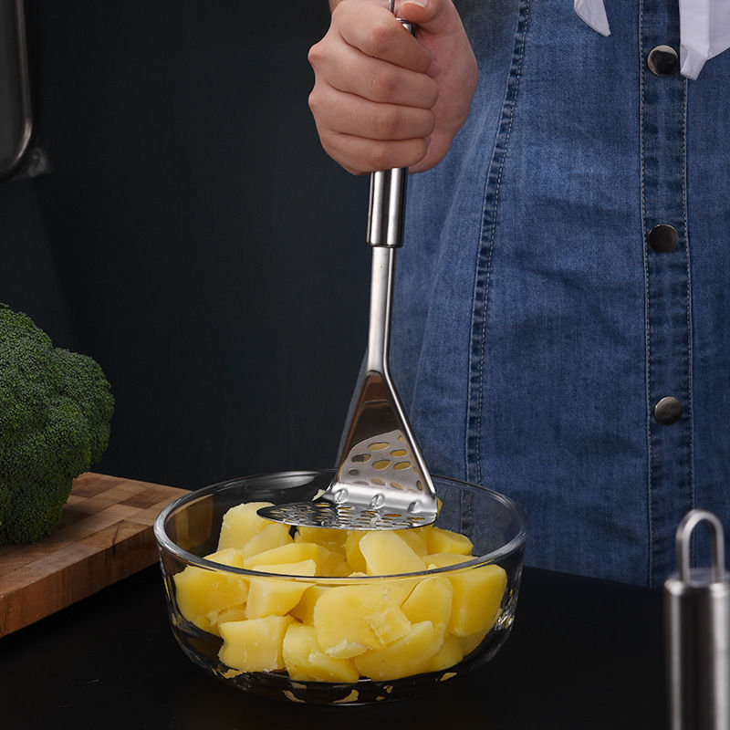 Stainless steel masher mashed potatoes baby food k... – Vicedeal