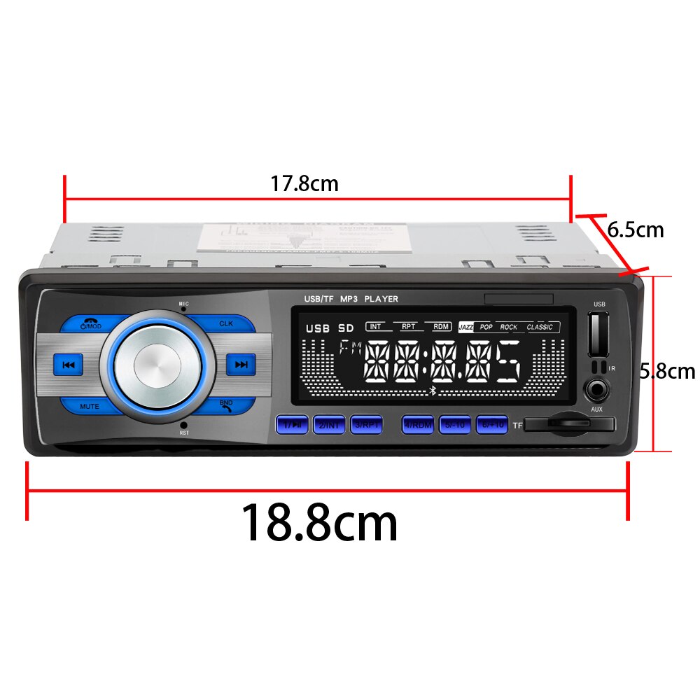 Bluetooth FM Auto Radio MP3 Fernbedienung USB-Play... – Vicedeal