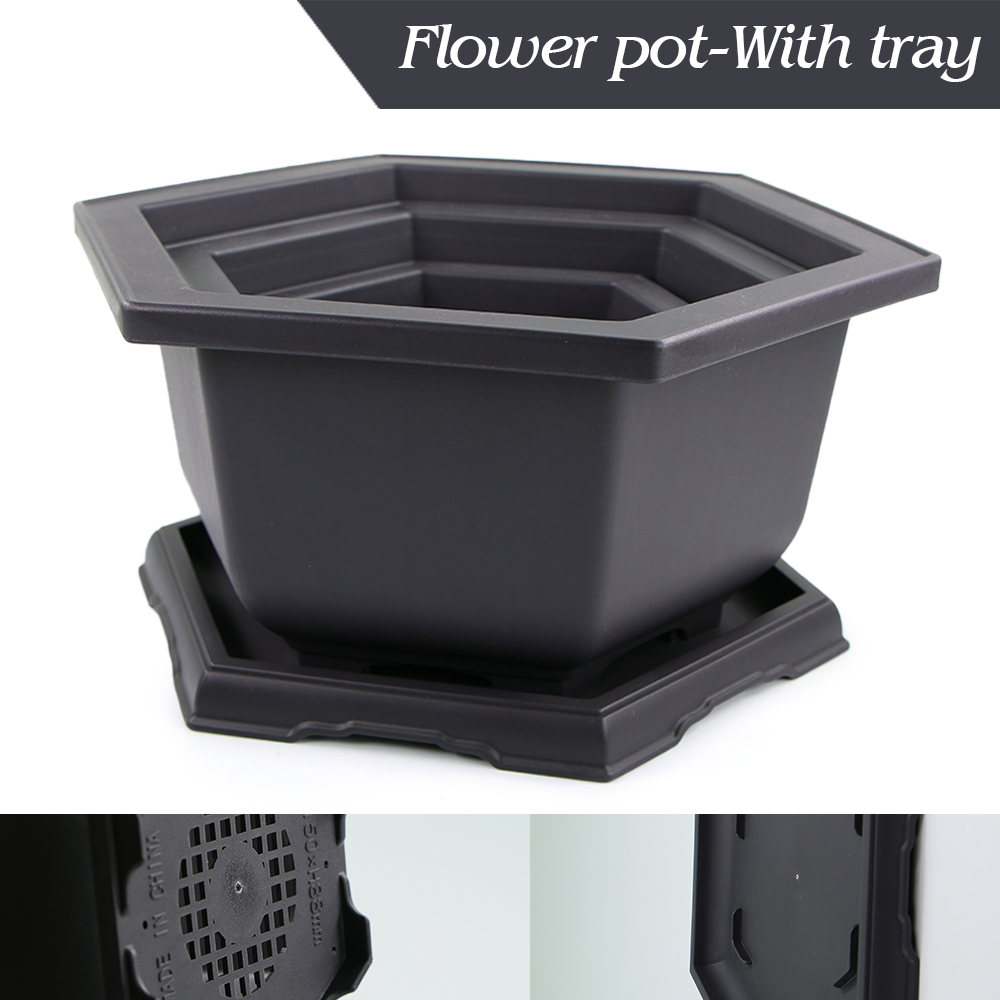1 Stuks Tuinplant Bonsai Plastic Bloempotten Bodem... – Vicedeal