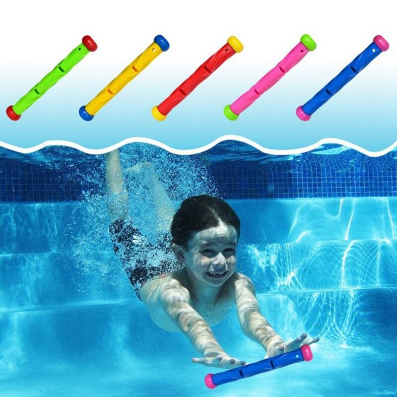 5 Pcs Multicolor Diving Stick Toy Underwater Swimm... – Grandado