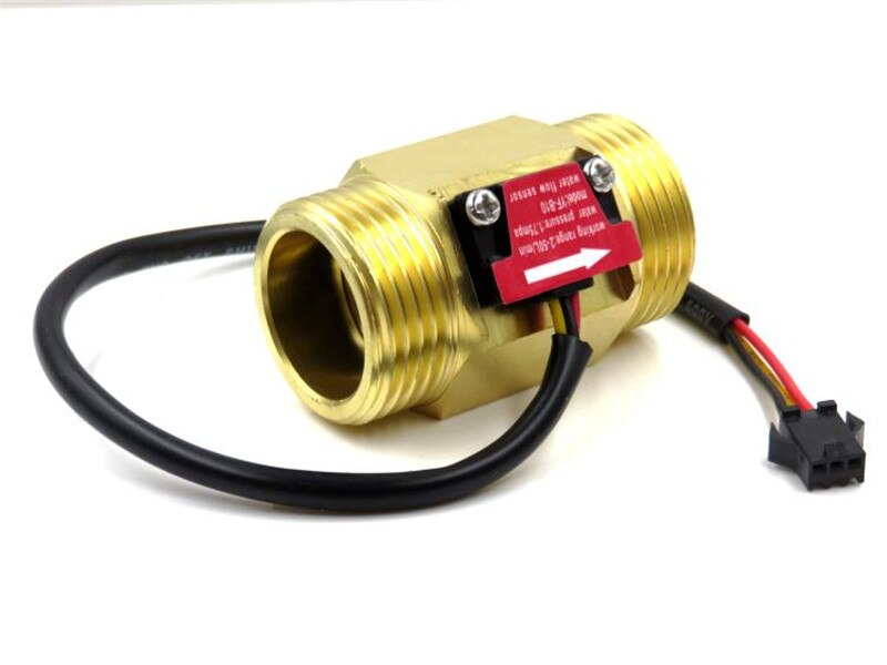 1 zoll DC 5-15V Wasser Flow Sensor Hall Sensor Sch... – Grandado