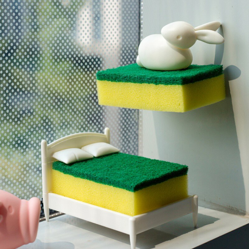1PC Kitchen cute sponge rack toilet bathroom absor... – Vicedeal