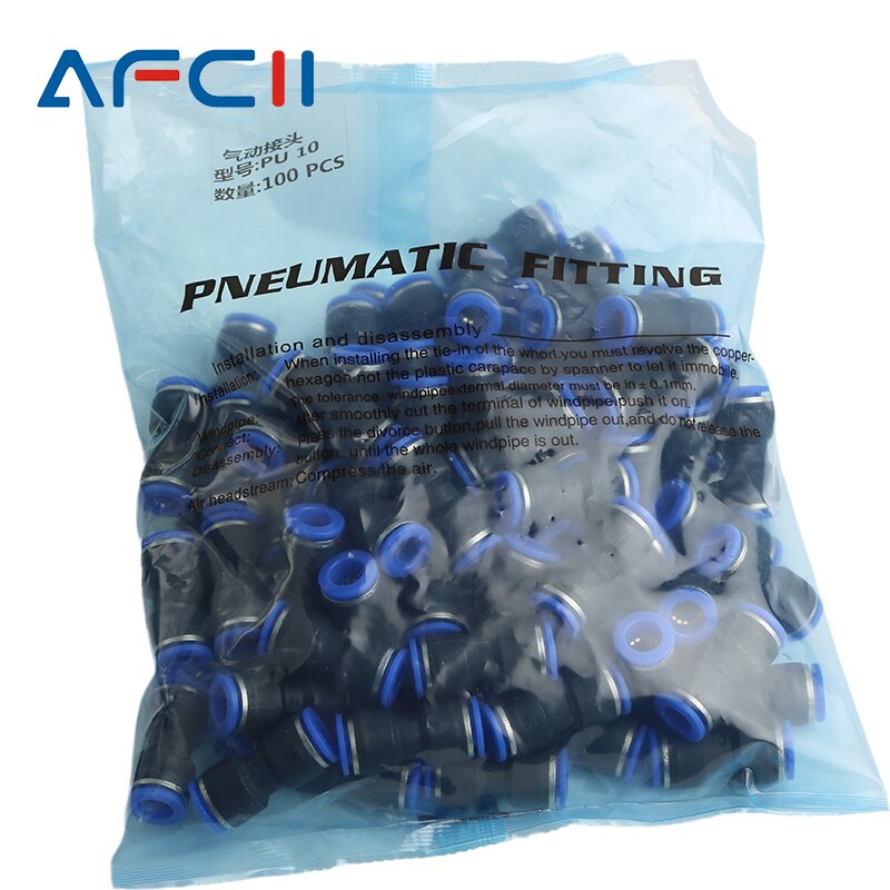 50pcs 100pcs PU Air Pneumatic Fittings Hose Connec... – Grandado