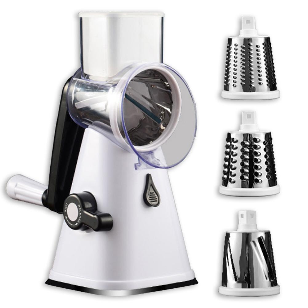 3 In 1 Rolling Grater Vegetable Slicer Non-slip Mu... – Grandado