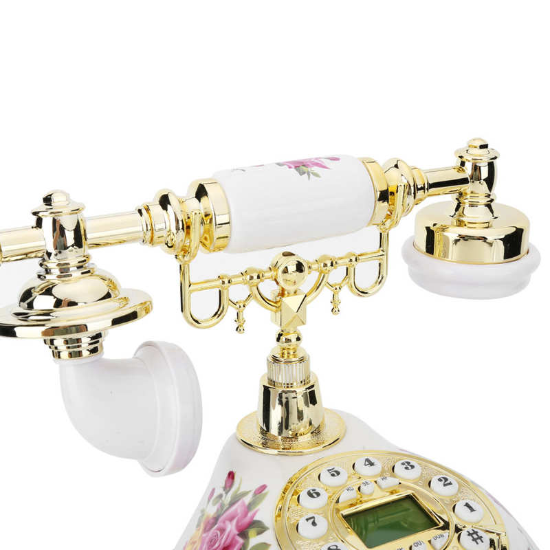 Vintage Retro Telephone Desktop Corded Landline Ph... – Grandado