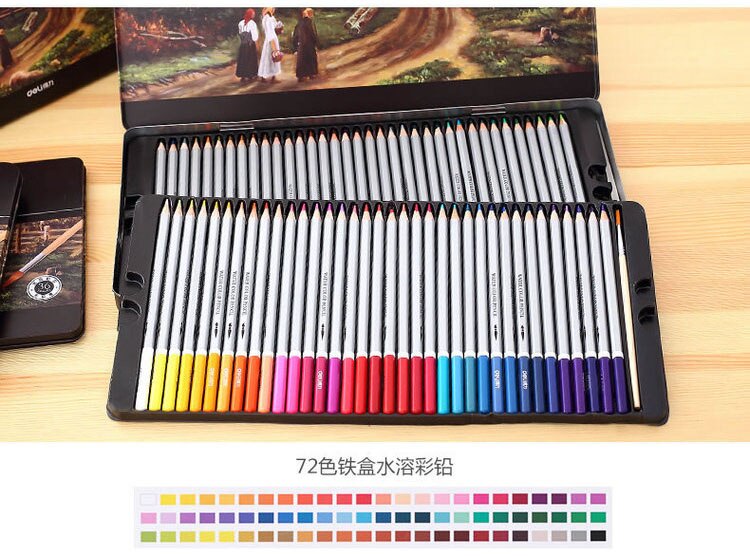 Lápiz soluble en agua de , 24 colores, 36 colores,... – Grandado