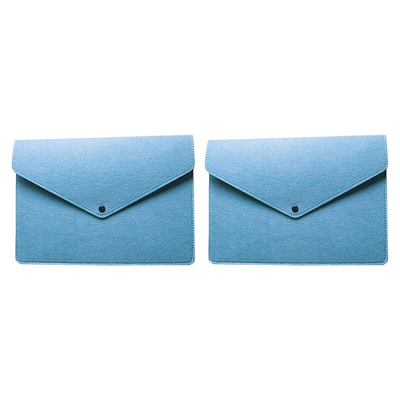 2 Pcs A3 A4 Simple Felt Business Storage Bag – Grandado