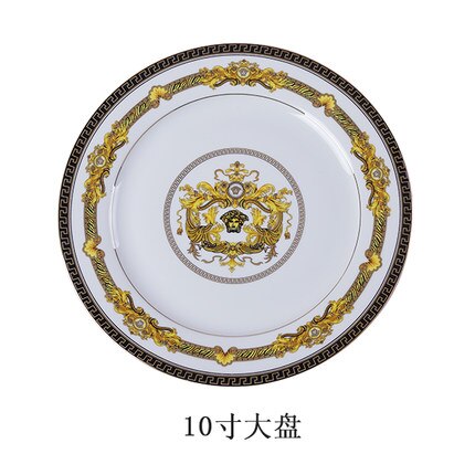 European Style Luxury Dishes Bone China Ceramic Fl... – Grandado