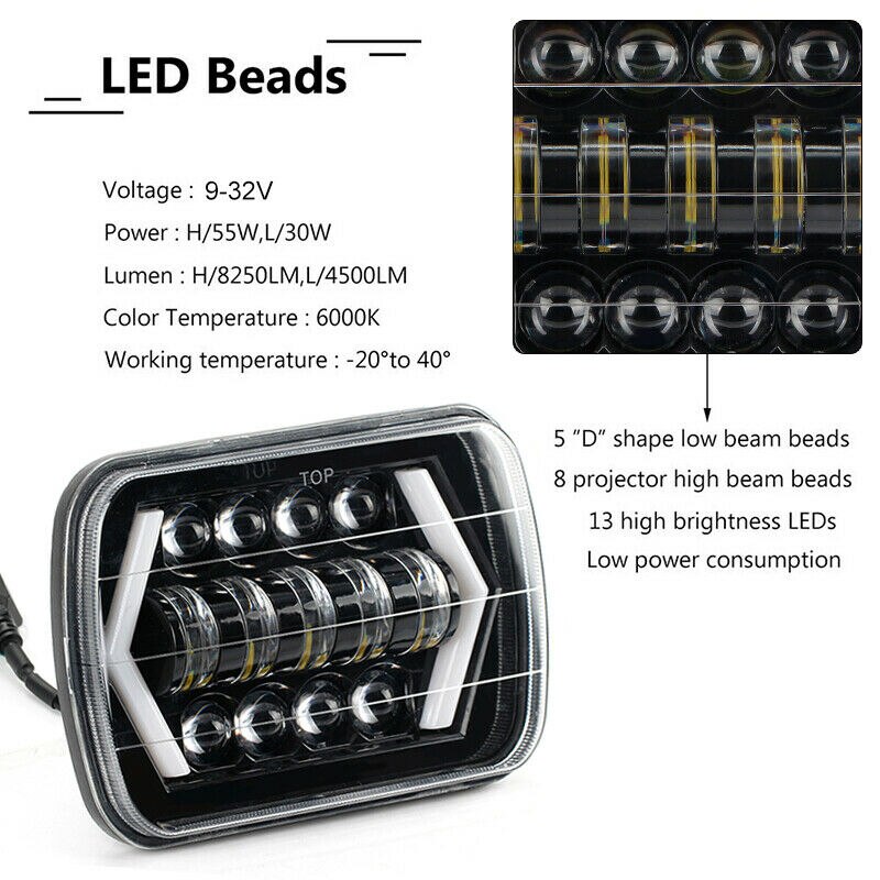 OKEEN 12V 24V Car LED Headlight for Jeep Cherokee ... – Vicedeal