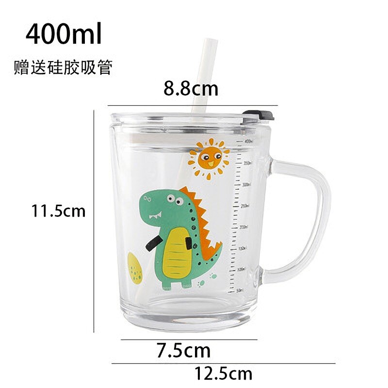 Creativity Kawaii Water Bottle Cartoons Straw Cup ... – Grandado