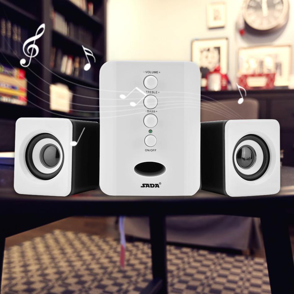 SADA D-202 Mini USB 2.1 Wired Combination Speaker ... – Grandado