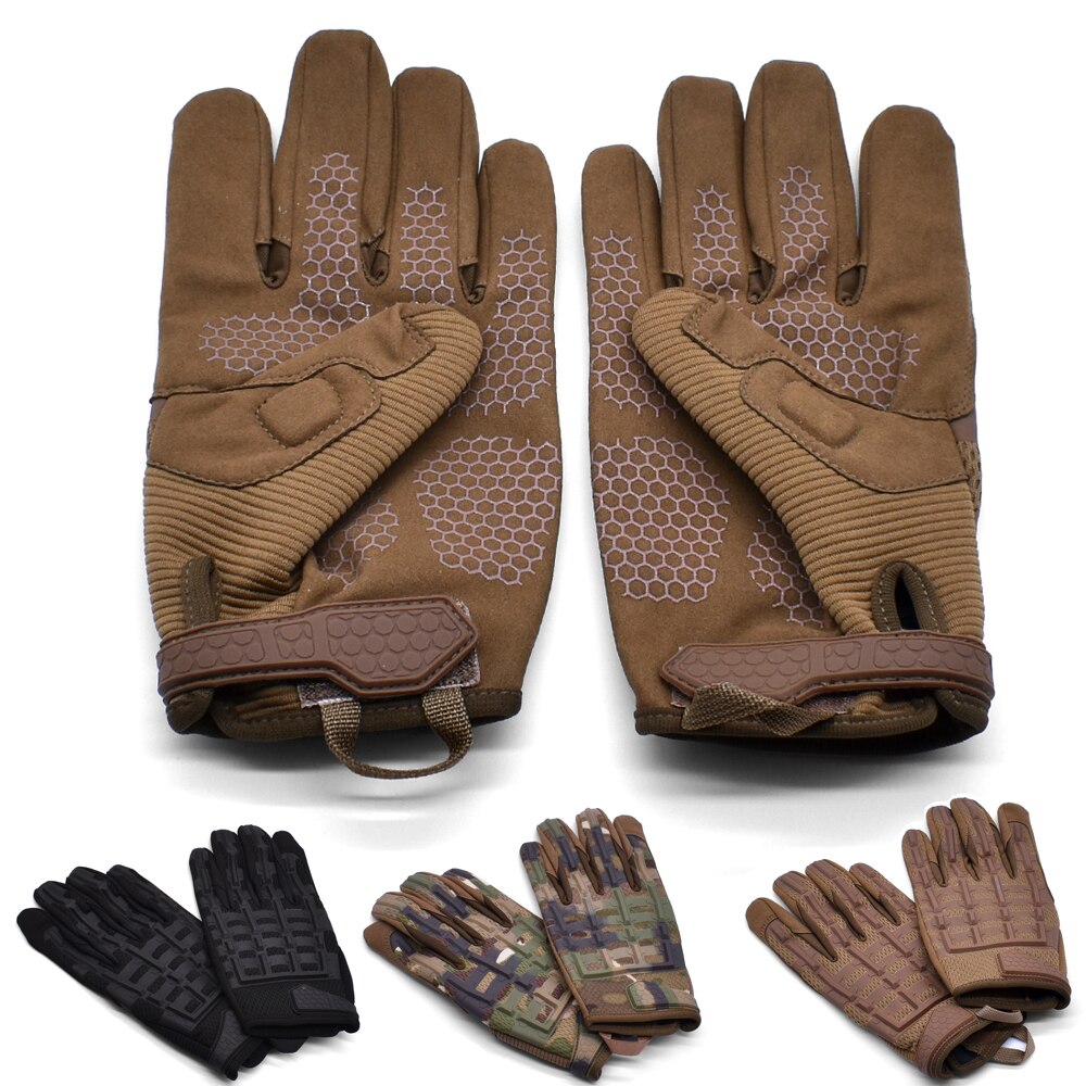 Motorcycl Gloves Leather Touch Screen Non-slip Bre... – Grandado