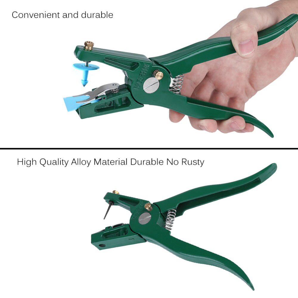 Animal Ear Tag Pliers with Spare Pins,1-100 Number... – Grandado