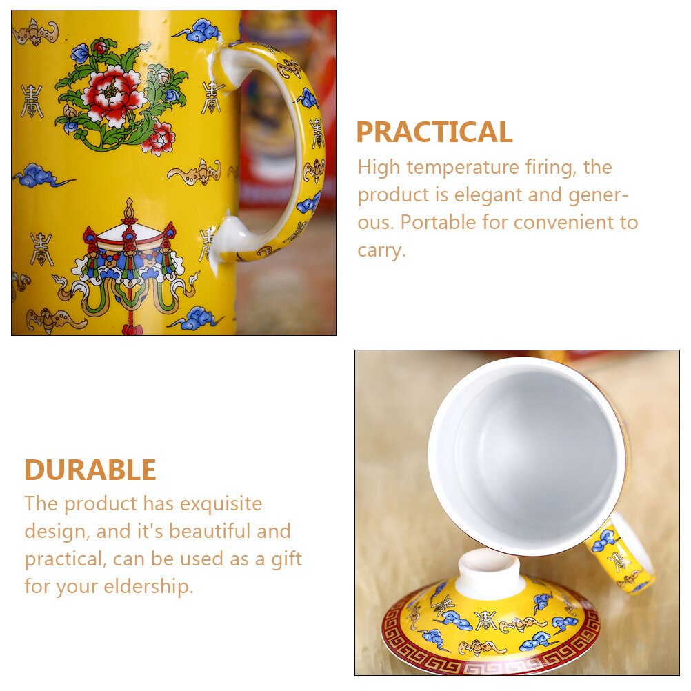 Tea Cup Delicate Tea Cup Ceramic Teaware Office De... – Grandado