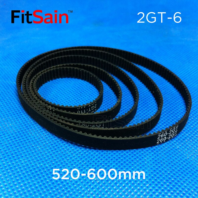 FitSain--2GT Bandwidth 6mm Timing Belt GT2 Conveyo... – Grandado