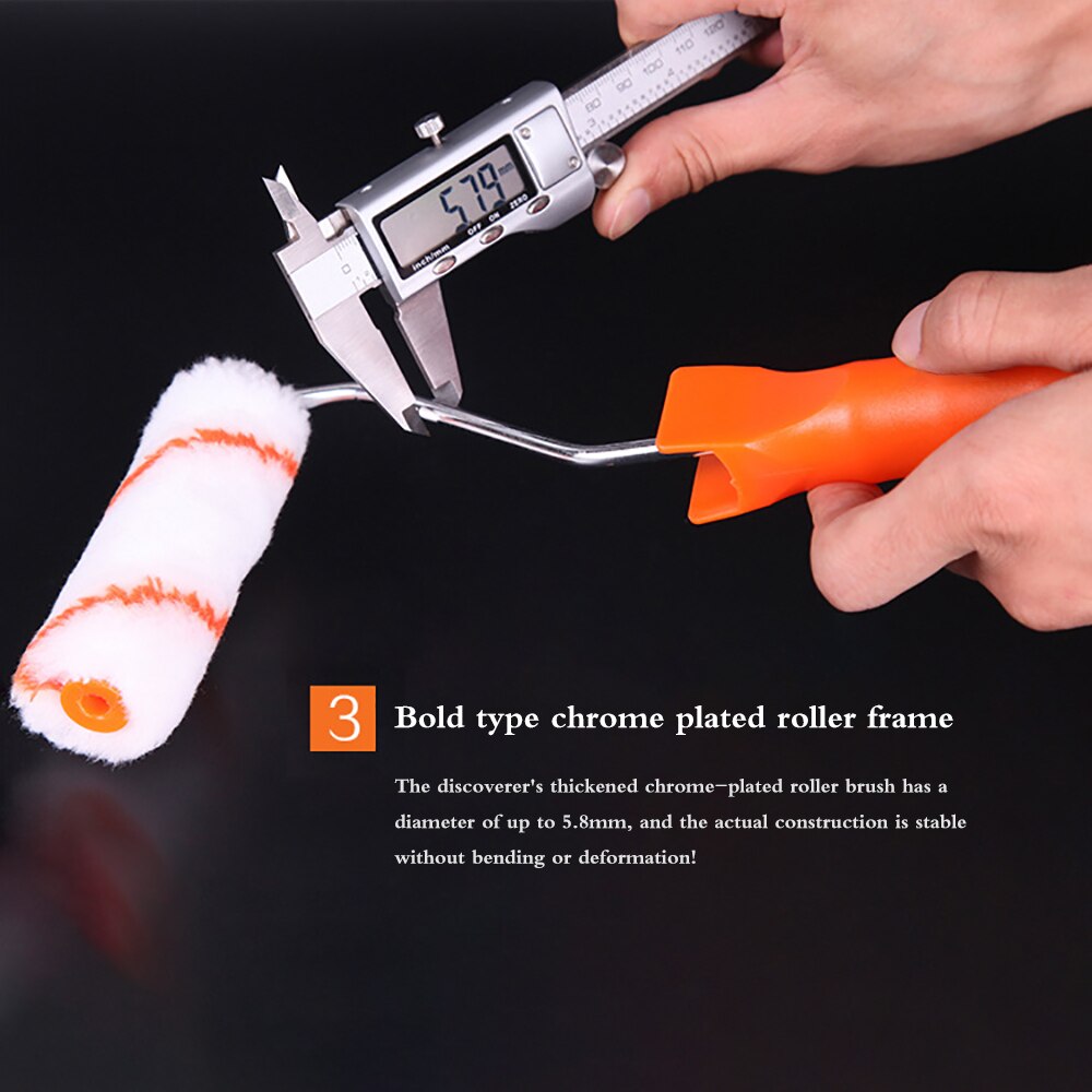 10pcs 4 Inch Craft Paint Foam Rollers Decorators B... – Vicedeal