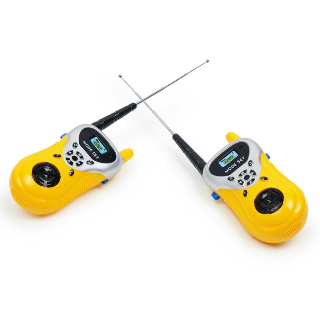 2 x Kids Plastic Two-Way Radio, Electronic Walkie ... – Grandado