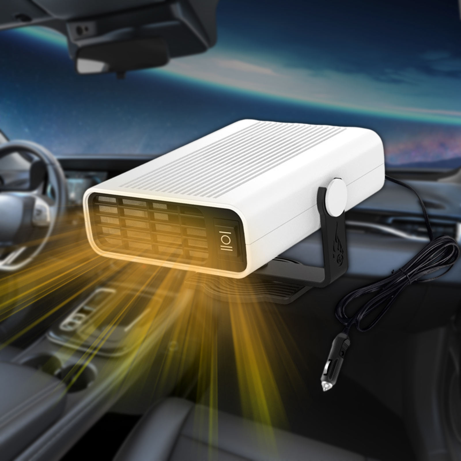 Electric Car Heater Plug Lighter with Purification... – Grandado