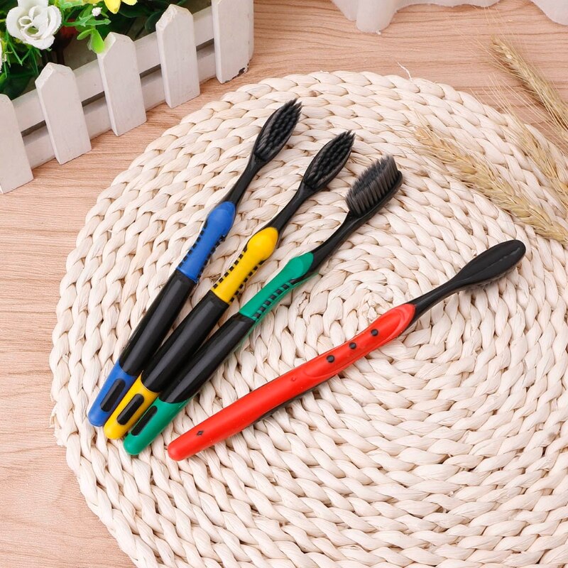 Bamboo Charcoal Superfine Soft Bristle Toothbrush ... – Grandado