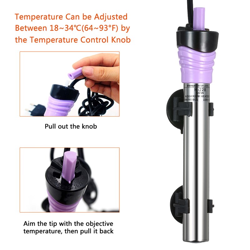 Rantion Adjustable Temperature Heater Rod Submersi... – Vicedeal