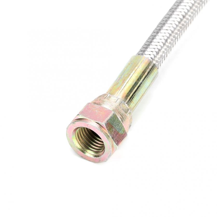 Turbo Oil Line T3/T4 Turbo Oil Feed Line Kit - AN4 Port, 24 Inch Steel ...