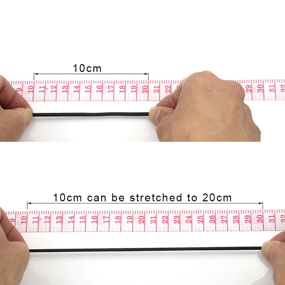 10 meters Round elastic binding ropes. Elastic rop... – Grandado