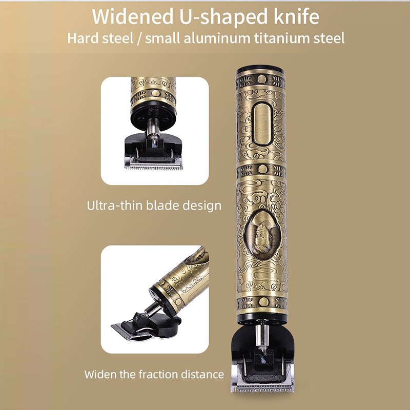 Hair Clipper Electric Cordless Hair Trimmer for Me... – Grandado