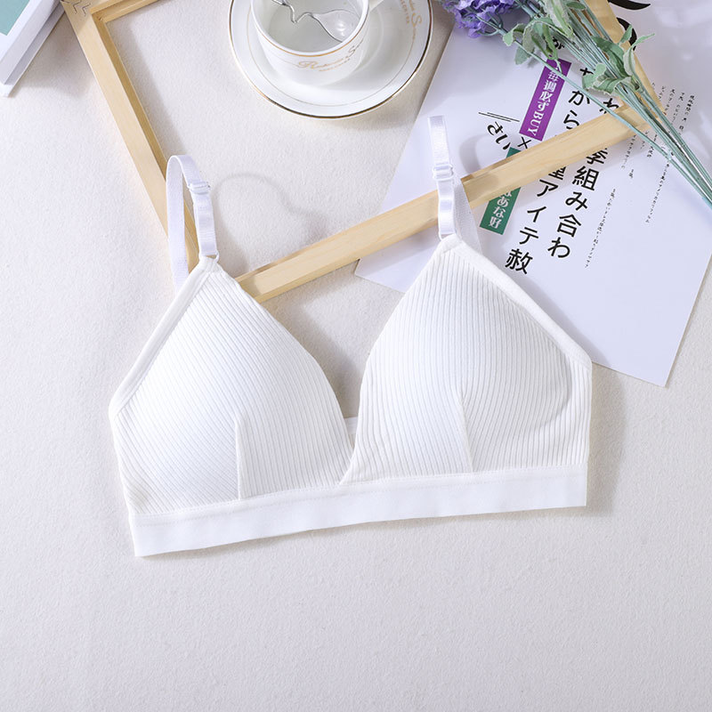 Women Sports Bra Triangle Cup Chest Wrapped Breath... – Grandado