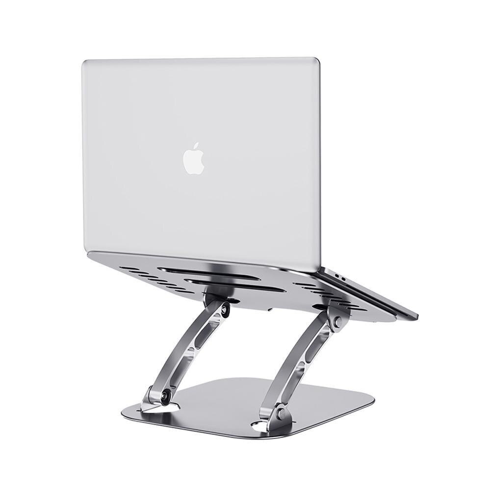 Ergonomic Laptop Holder with Heat Vent Aluminum Al... – Vicedeal