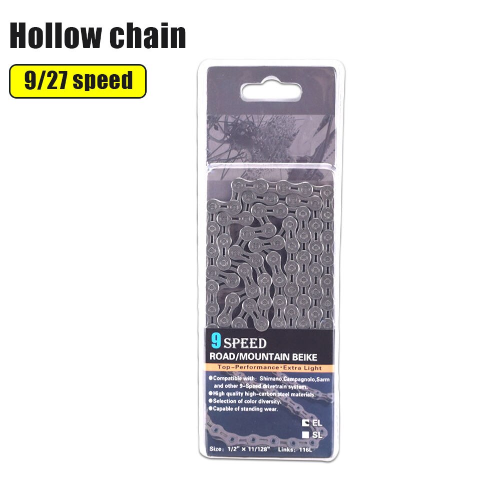 MTB Bicycle Chain 9/10 Speed Hollow Ultra Light 27... – Vicedeal