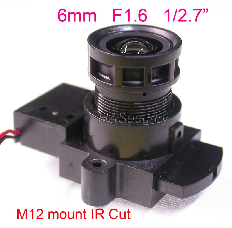 6Mm 1/2.7 "Formaat F1.6 Diafragma M12 Mount Lens (... – Vicedeal